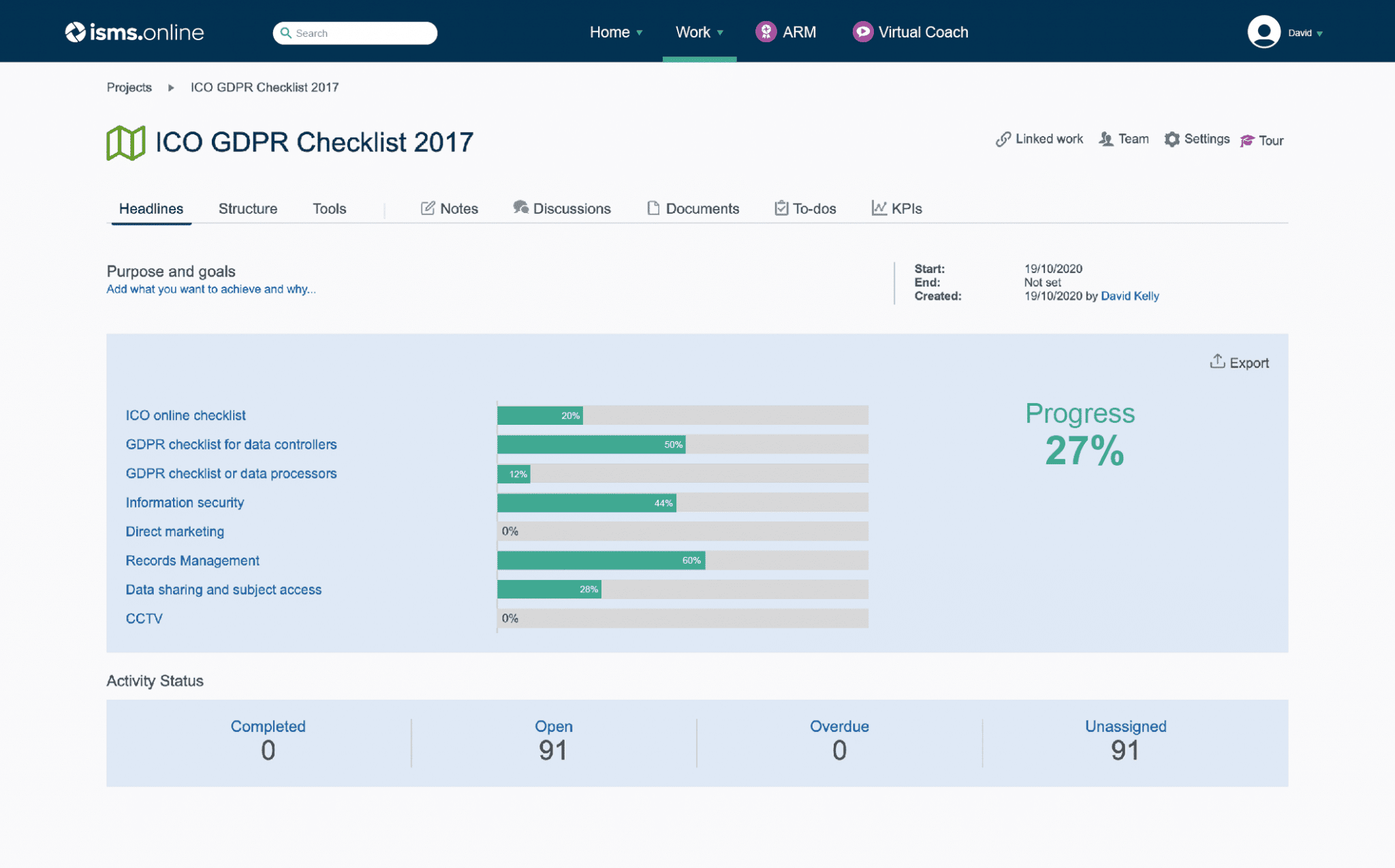 GDPR Framework for Micro - SMEs | ISMS.online